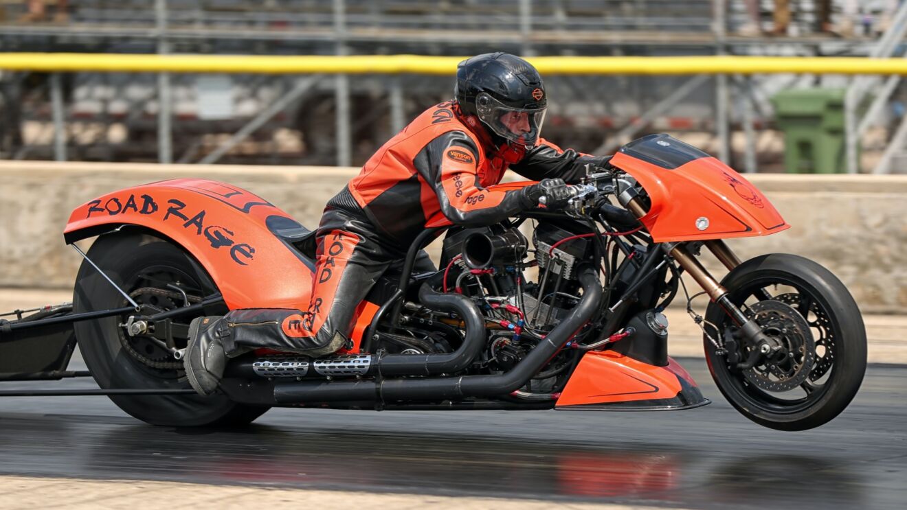 AMRA Nitro Harleys Settle for Qualifying at Byron | Drag Illustrated