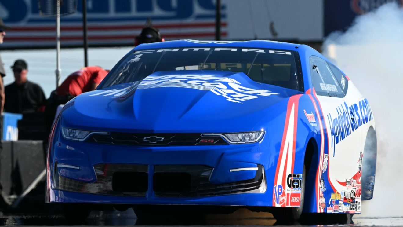 Greg Anderson Solidifies U.S. Nationals Pole, Ties Warren Johnson For ...