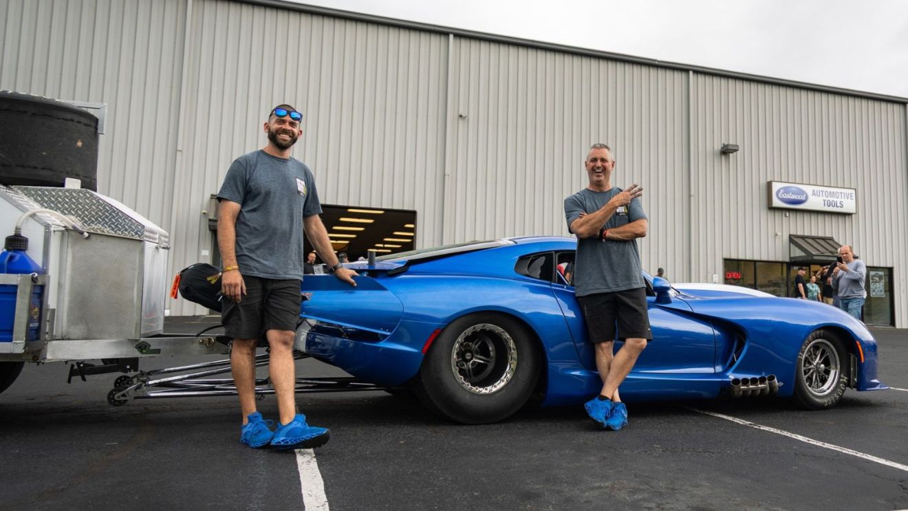 On the Verge of History: Ned Dunphy’s Twin-Turbo Viper Chasing Drag ...