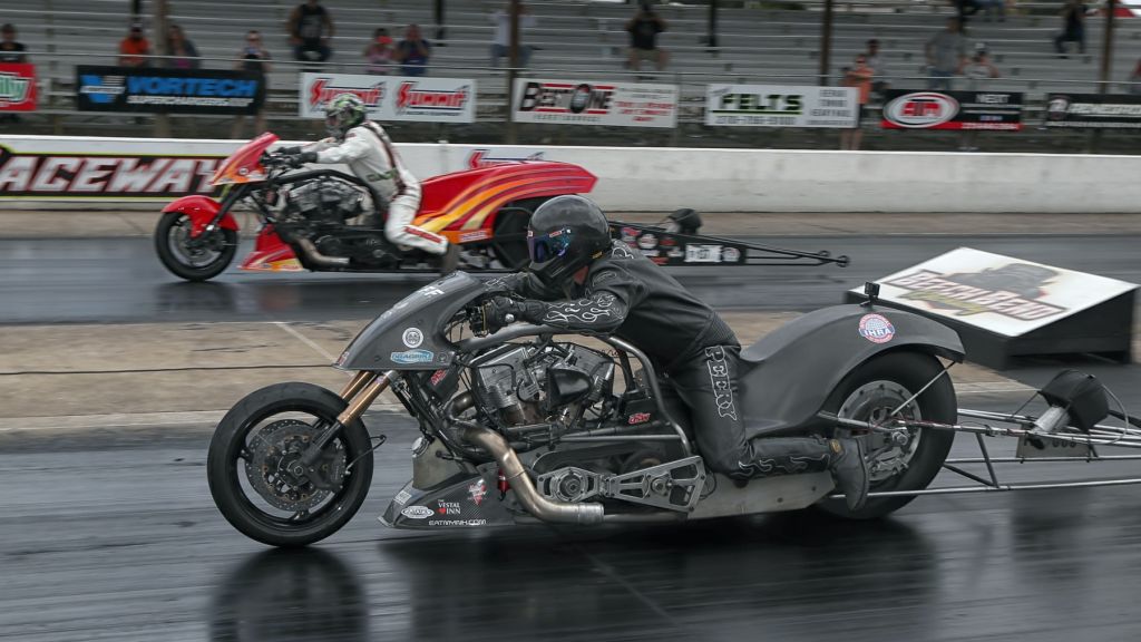 AMRA Nitro Harleys Get One Round in at Bowling Green | Drag Illustrated
