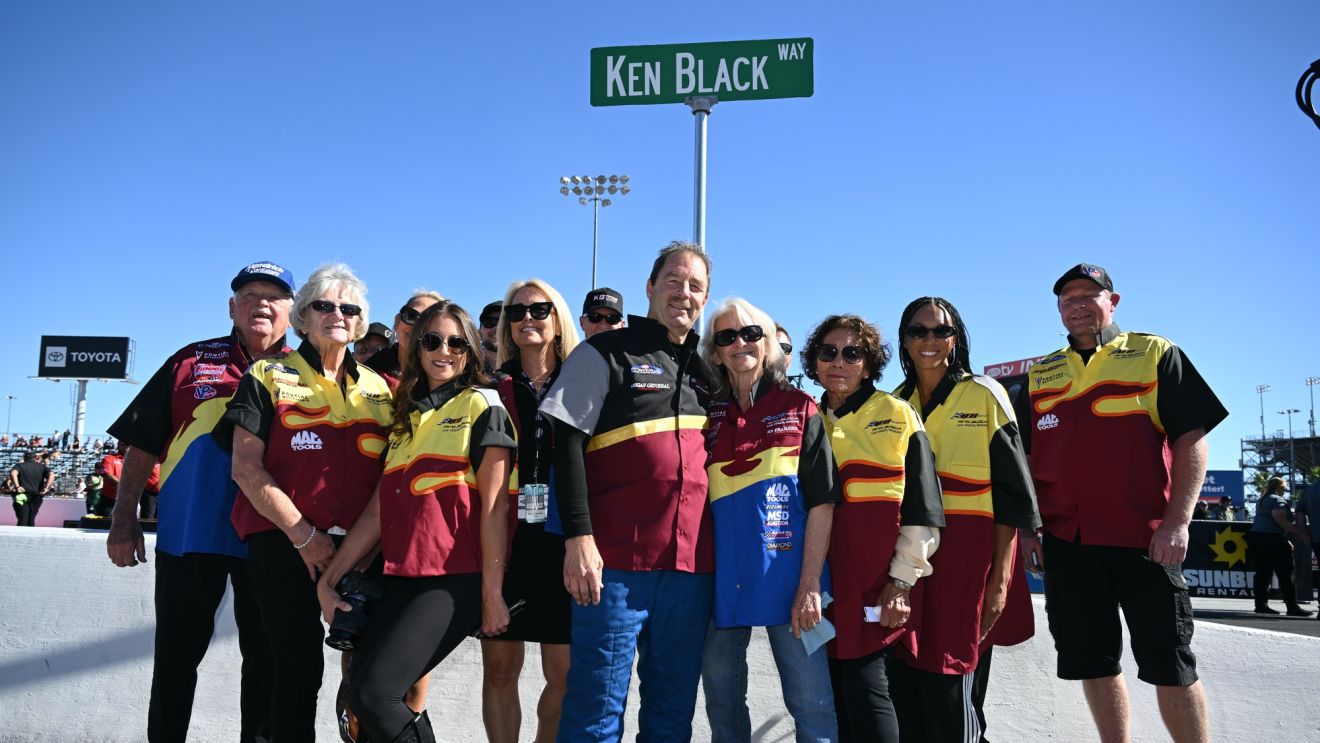 Legendary NHRA Team Owner Ken Black Honored at The Strip at Las Vegas ...
